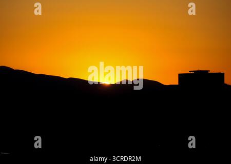 sunset in the port of Athens, Greece, Europe Stock Photo - Alamy