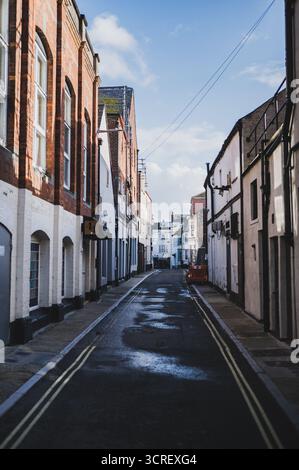 Küstenstadt Weymouth in der südwestenglischen Grafschaft Dorset am 15. ...