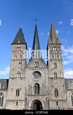Ghent / Gent Belgium September 2025 Ottergem suspension bridge spanning ...