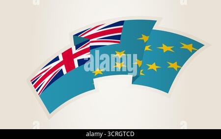 Tuvalu Star Flag. Tuvaluan Star Shape Flag. Ellice Islands Country ...