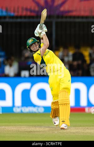 Ashleigh Gardner of Australia bats during the ICC Women's T20 World Cup ...