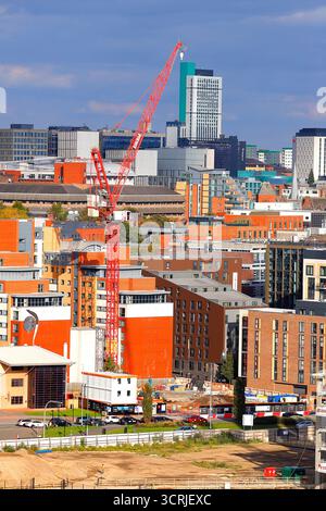 Brigade House under construction on Kirkstall Road in Leeds,West ...