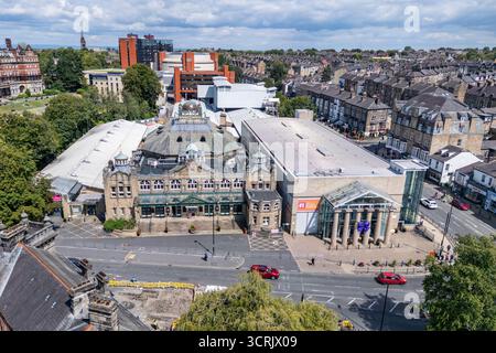 Aerial view of Royal Hall and Harrogate Convention Centre, Harrogate ...