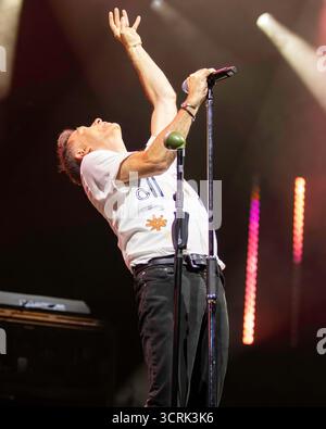 Manchester, England, 1st October, 2025. Deacon Blue playing AO Arena in ...
