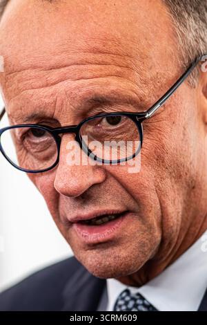 Germany's Chancellor, Friedrich Merz arrives at an informal summit in ...