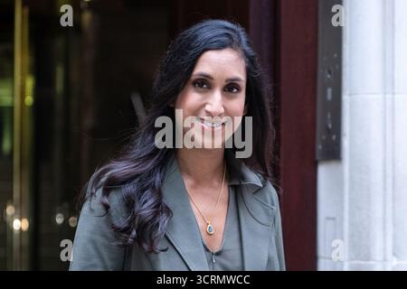 Shadow energy secretary Claire Coutinho, making a speech during the ...