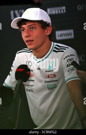 Singapore, Singapore. 02nd Oct, 2025. Andrea Kimi Antonelli (Ita) of ...