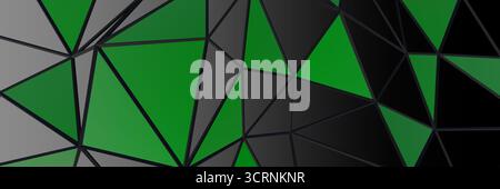 Triangular Pattern. Geometric background. Technology Background with ...