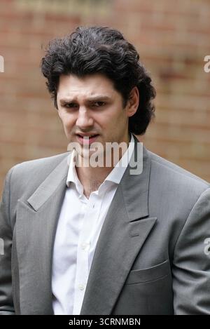 Sebastian Shemirani arriving at Oakwood House in Maidstone, Kent, for ...
