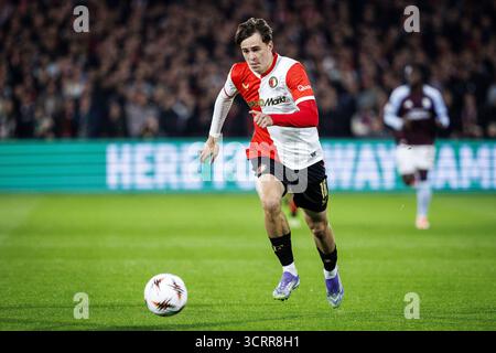 Rotterdam - Leo Sauer of Feyenoord during the training of Feyenoord at ...