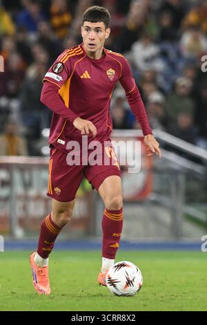 Matias Soule of AS Roma in action during the Serie A match beetween ...