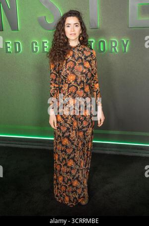 Sarah Himadeh attends premiere of Netflix 'Monster - The Ed Gein Story ...
