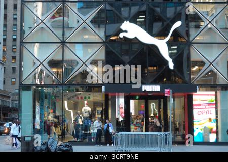 A Puma store is seen in Manhattan, New York City. (Photo by Jimin Kim ...