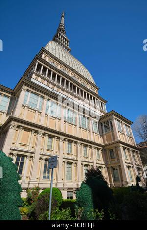 Exterior view of the Alessandro Antonelli design, Mole Antonelliana ...