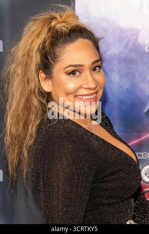 Actress Janet Lopez attends World Premiere of The Gift at Hollywood American Legion Post 43, Los ...