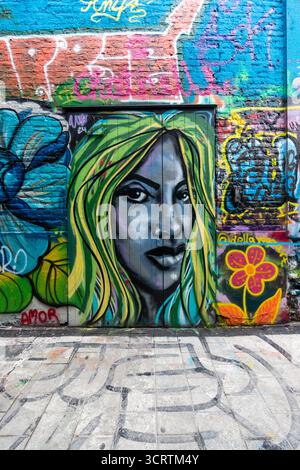 Werregarenstraatje, or "Graffiti Street" where street art is allowed ...