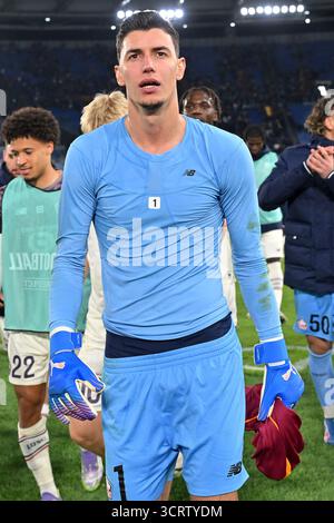 Berke Ozer of LOSC Lille in action during the UEFA Europa League MD2 ...