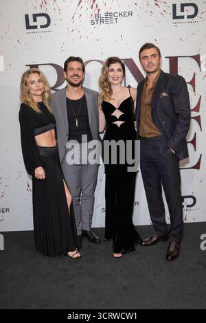 "Bone Lake" cast members Maddie Hasson, Marco Pigossi, Andra Nechita ...