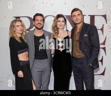 "Bone Lake" cast members Maddie Hasson, Marco Pigossi, Andra Nechita ...