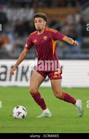 Olimpico Stadium, Rome, Italy - Neil El Aynaoui of AS Roma celebrates ...
