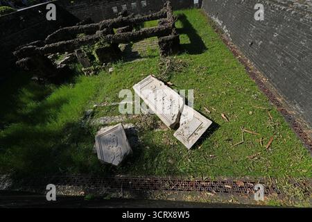 Hong Kong September 29 2025: ruin of Kowloon walled city, at Kowloon ...