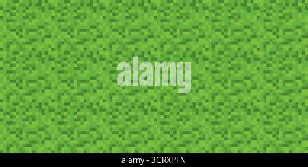 Seamless Minecraft dirt block pixel texture. Square 8bit pattern in ...