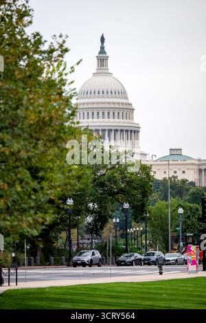 The U.S. Capitol building is seen from the Washington Monument in ...