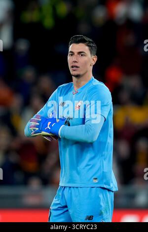 Berke Ozer of LOSC Lille looks on during the UEFA Europa League MD2 ...