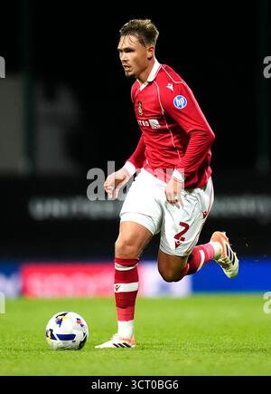 Wrexham's Callum Doyle during the Sky Bet Championship match at the ...