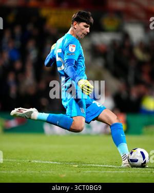 Birmingham City goalkeeper James Beadle during the Sky Bet Championship ...