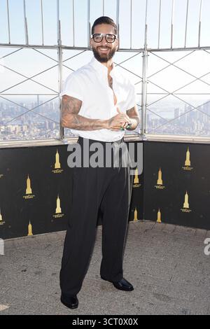 Ny. 03rd Oct, 2025. Maluma at a public appearance for Maluma Visits the ...