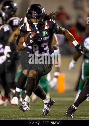 Ottawa, Canada. 03 Oct 2025. Noah ZERR (68) of the Saskatchewan ...