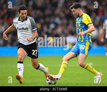 Lewis Travis of Derby County during the Emirates FA Cup Third Round ...