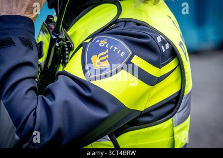 AMSTERDAM - Police officers at work. ROBIN UTRECHT /ANP netherlands out ...