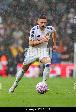 Gabriel Gudmundsson of Leeds United during the Premier League match ...