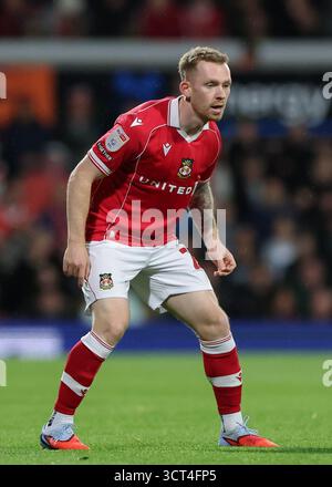 Lewis O’Brien of Wrexham in action during the Sky Bet Championship ...