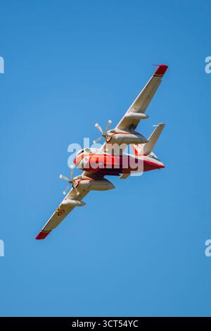 Conair Turbo Firecat at BA115 Air Show 2025 in Orange, France Stock ...