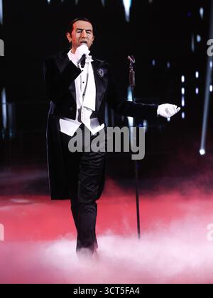 Rome, Rai studios, formerly Dear, TV show "Tali e Quali." Pictured ...