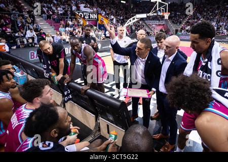 Marko Stankovic (Telekom Baskets Bonn, Head Coach) is satisfied Telekom ...