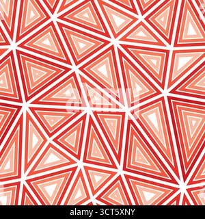 Minimalistic triangles background. Multiple repeated inner triangles. Medium shape size ...