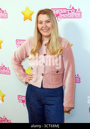 Casey Major-Bunce arriving for the UK premiere of Tinsel Town, at Vue ...