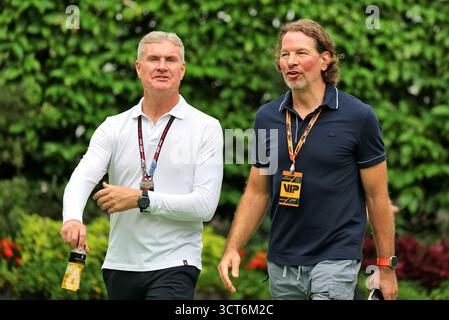 Singapore, Singapore. 05th Oct, 2025. (L to R): Fredrik Johnsson, Race ...