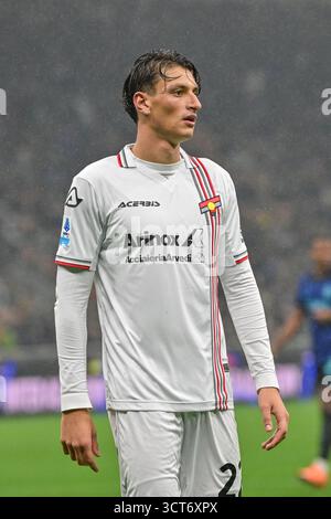 Romano Floriani of U.S. Cremonese seen during the Serie A Enilive 2025 ...