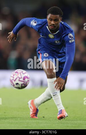 Jorrel Hato of Chelsea during the Premier League match Fulham vs ...