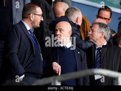 Rangers CEO Patrick Stewart ahead of the UEFA Europa League match at ...