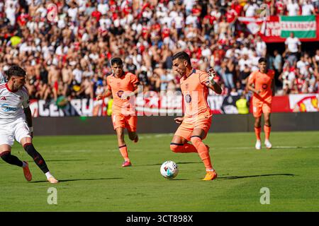 Ferran Torres of FC Barcelona during the Spanish championship LaLiga ...