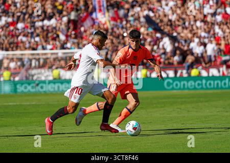Alexis Sanchez of Sevilla FC during the La Liga EA Sports match between ...