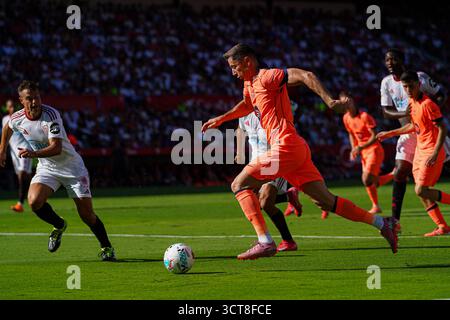 BARCELONA, Spain. , . Robert LEWANDOWSKI during the UEFA ...