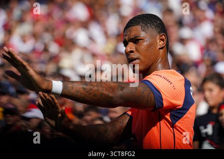 Marcus Rashford of FC Barcelona during the La Liga EA Sports match ...
