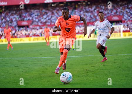 Alejandro BALDE of Barcelona during the Spanish championship LaLiga ...